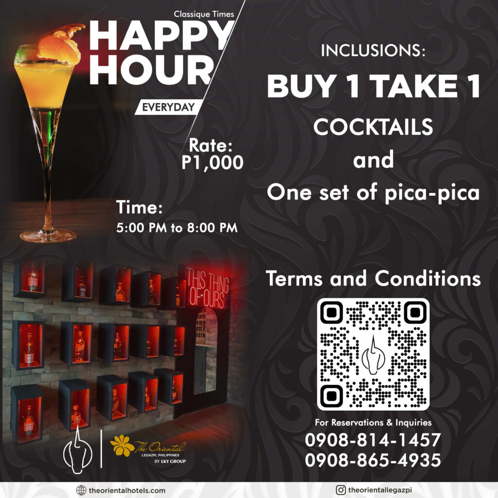 Promos | The Oriental Legazpi