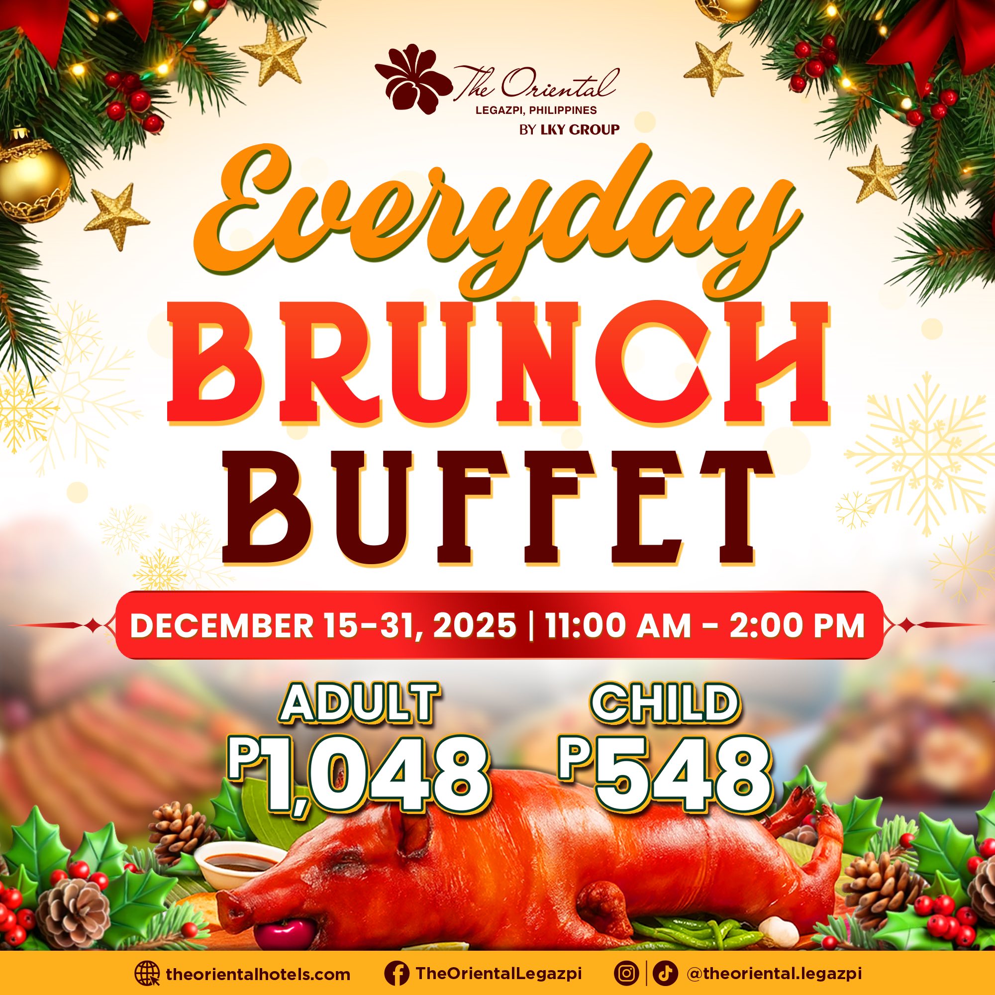 Everyday Brunch Buffet | The Oriental Legazpi
